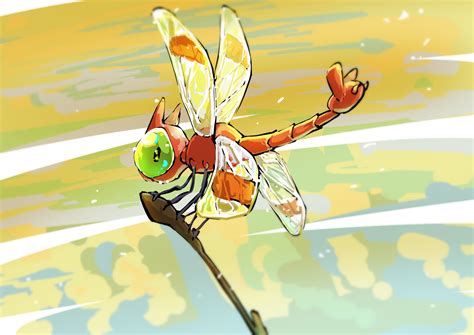 Yanma Pokemon Drawn By Yuromangasukinoyuro Danbooru