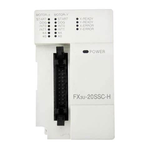 Mitsubishi Fx3u 20ssc H User Manual Pdf Download Manualslib