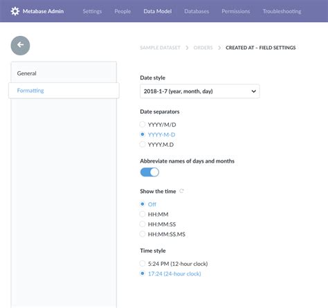Display Seconds When Displaying A Date · Issue 8439 · Metabase