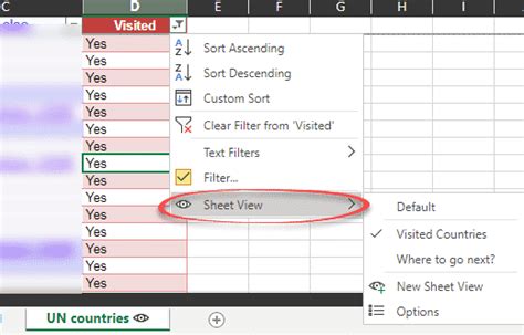 Excel Sheet View Solves A Collaboration Problem Office Watch