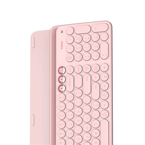 Wholesale Xiaomi Miiiw Mwbk Bluetooth Dual Mode Keyboard Pink Price At Nis Store Com