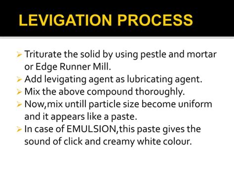 Levigation And Trituration Pptx
