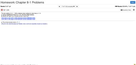 Solved Homework Chapter 8 1 Problems Save Score 0 Of 1 Pt