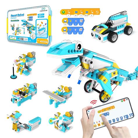 Jual Makerzoid 200 In 1 Scratch Jr Coding Robot Kit Stem Smart Robot