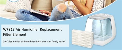 Hnrloy Wf813 Humidifier Filter Replacement For Equate Relion Rcm 832 Eqwf813 Pcwf813