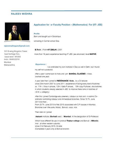 Rajeev Mishra 1665125031123 Pdf Mathematics Teaching Method