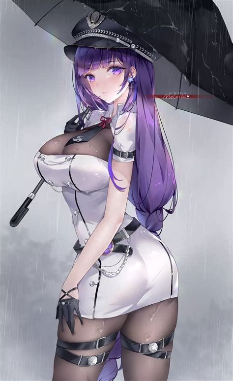 Raiden Genshin Impact Nudes By Cheetahsperm