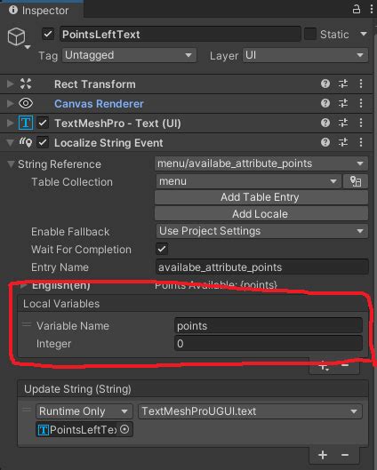 Dynamic Updating Of Localizedstring In Script Does Not Update The Tmp