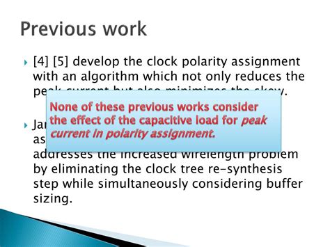 Ppt Clock Buffer Polarity Assignment Considering Capacitive Load