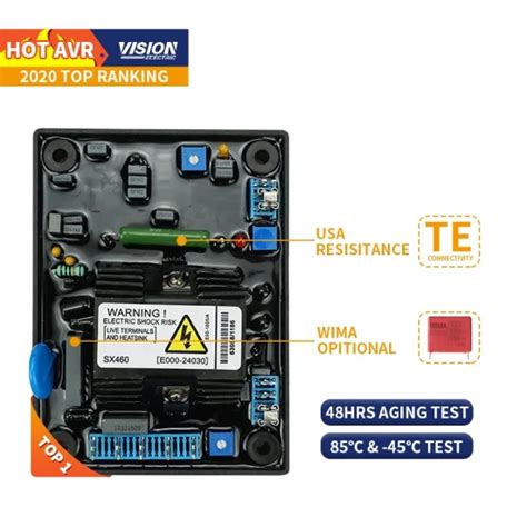 Genset Generator Avr 3 Phase Automatic Voltage Regulator Avr Sx460