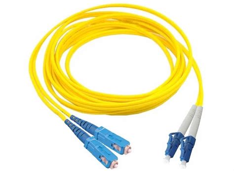 Non Armoured PVC D Link Fiber Optic Patch Cords For Networking Yellow At Piece In Hyderabad