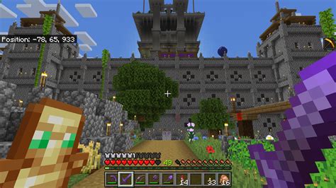 Couple Pictures Of The Walls Of My Wip Base R Minecraftbuilds