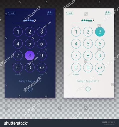 Pin Ui Kit Over 695 Royalty Free Licensable Stock Illustrations