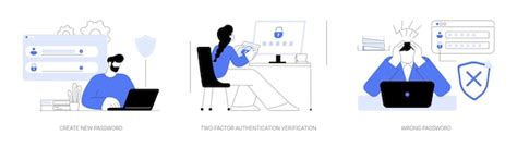 Premium Vector Password Management Abstract Concept Vector Illustrations