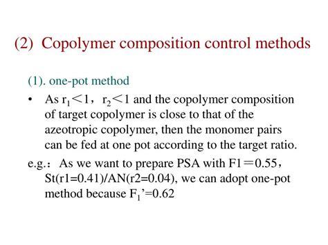 Ppt Chapter 5 Copolymerization Powerpoint Presentation Free Download