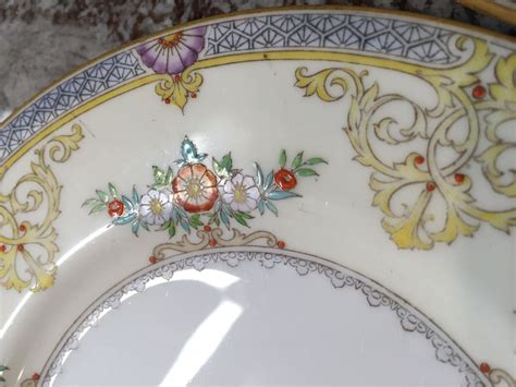 Vintage Minton England China 2 Plates Pattern B1099 Etsy