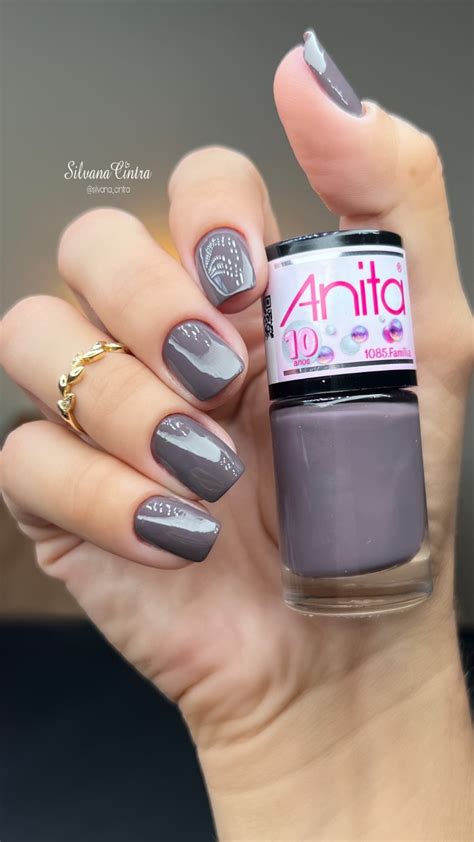 Esmalte Anita Coleção 10 Anos Com 5 Cores Cremosas