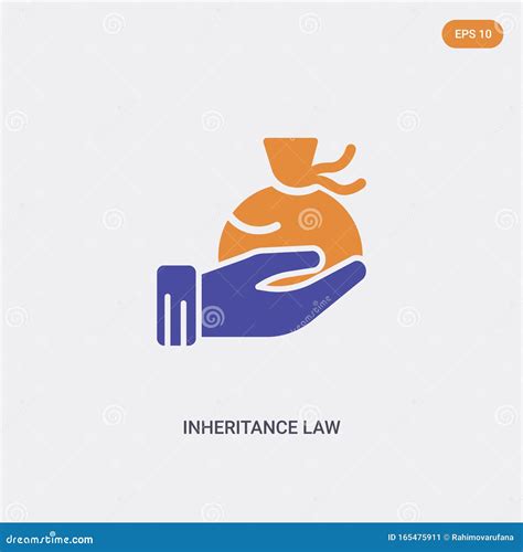 Inheritance Law Icon Trendy Inheritance Law Logo Concept On White Background From Law And