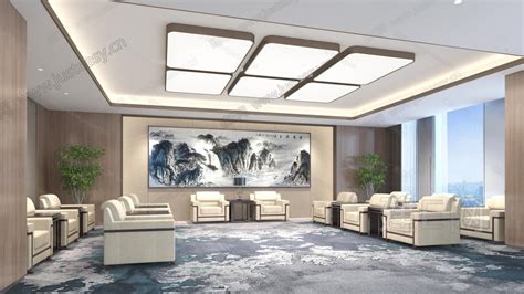 新中式贵宾接待区模型SU模型下载 ID 115953897 建e网su模型