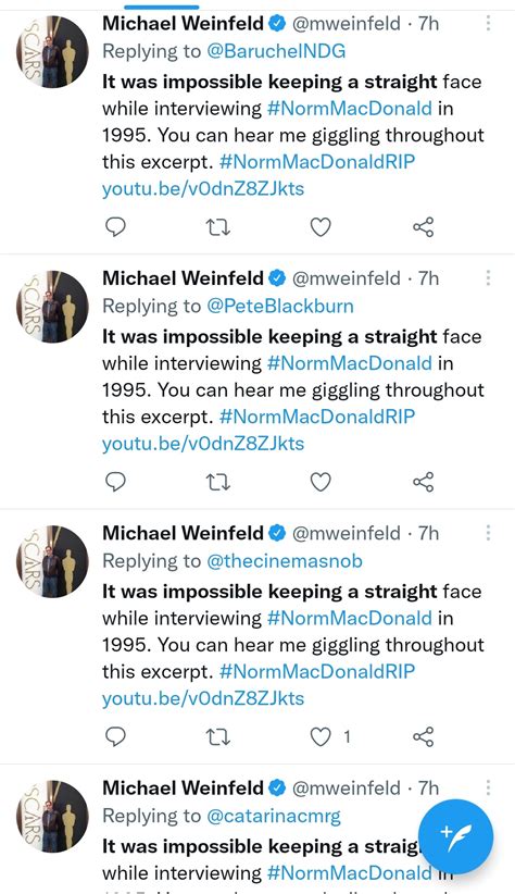 Michael Weinfeld A Verified Retired Entertainment Editor Should