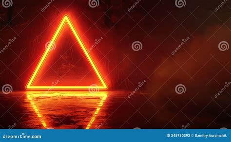 There Is A 3d Icon Of A Red Danger Warning Triangle Symbolizing
