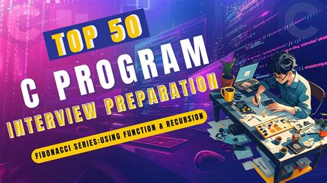 5 C Interview Programs Fibonacci Program Fibonacci Using Recursion