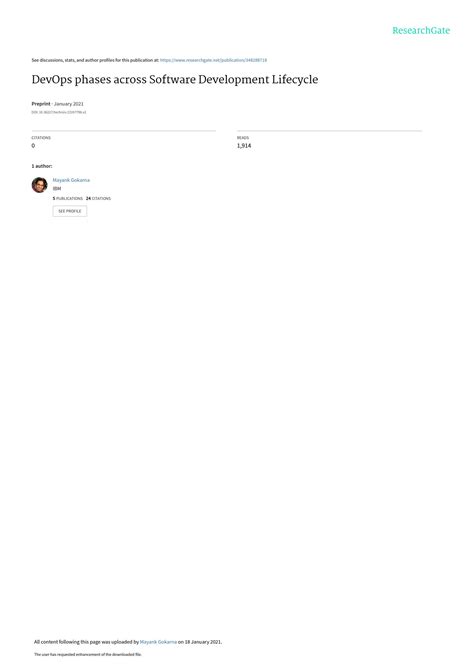Solution Devops Phases Across Software Development Lifecycl Studypool