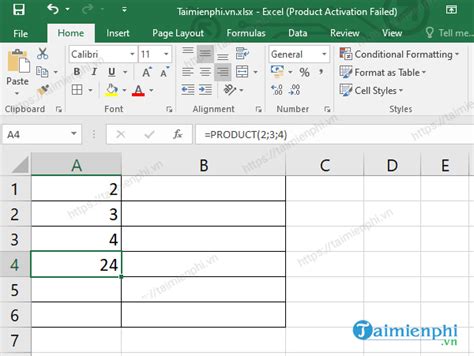 Common Calculation Functions In Excel Formulas And Examples