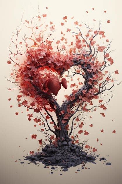Premium Ai Image Twin Tree Of Your Love