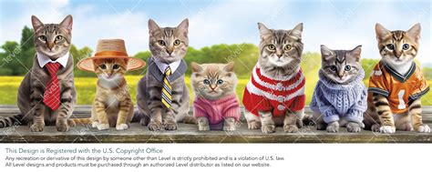 camp meow fall level wallcoverings