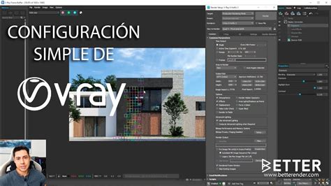 V ray Configuración fácil y rápida YouTube