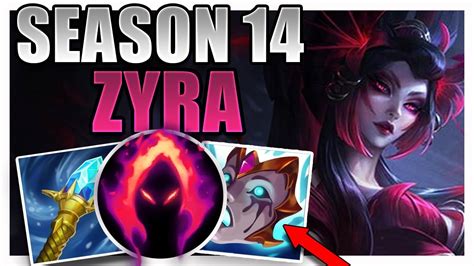 Season 14 Zyra Support Gameplay Guide Youtube