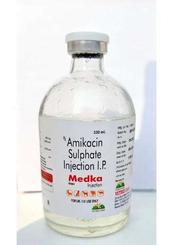 Amikacin Sulphate Injection Ip 100 Mg 2ml At ₹ 175 Piece In Yamuna Nagar Id 2853104408648
