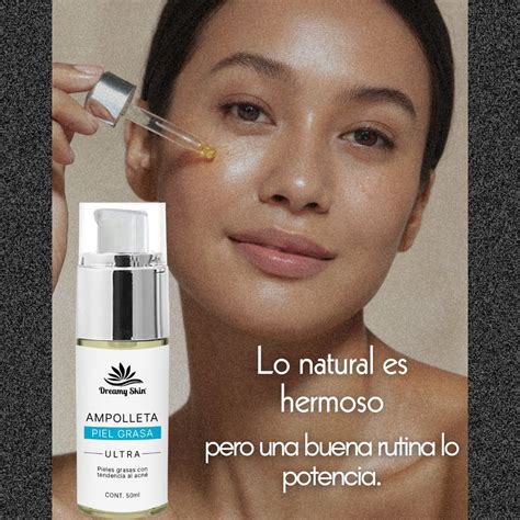 Ampolleta Piel Grasa Acnéica Controla La Grasa En El Rostro