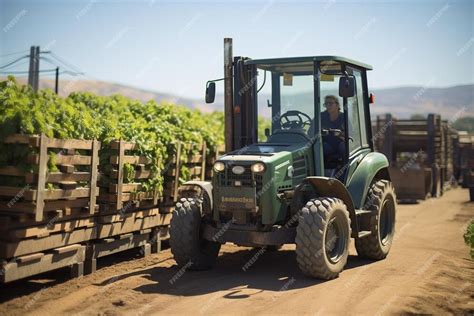 Premium Photo Forklift Assisting In Agricultural Operations Best Forklift Image Photography