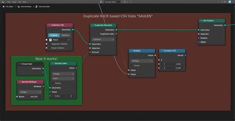 Csv Cannot Read Value From Named Attribute Geometry Node Blender Stack Exchange