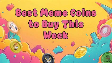 The 4 Best New Meme Coins To Invest In December 2024 Think Long Term Rois