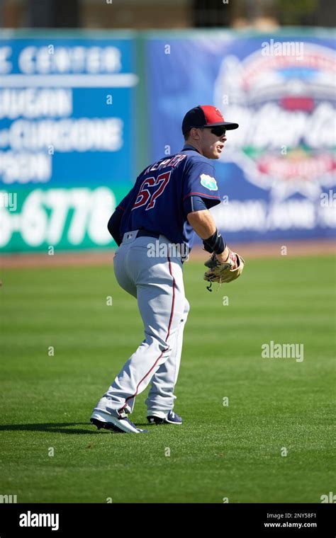 Minnesota Twins Outfielder Max Kepler 67 During A Spring Training