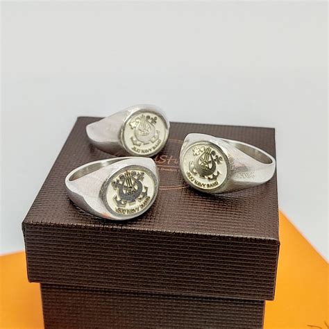 항상 감사합니다~ Jejunavyband 인장반지스몰 군대반지 은반지 실버무광 레이저각인 데칼스튜디오 Accessories Cufflinks Cuff