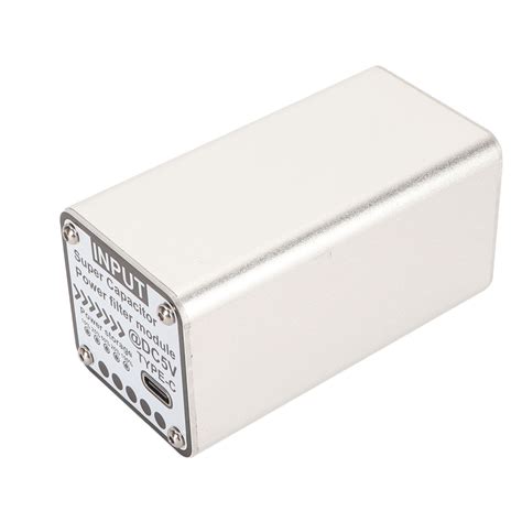 Capacitor Power Filter Module Professional Aluminum Alloy Shell Type C Interface Power Filter