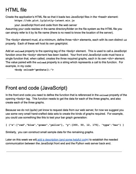 Html File Create The Applications Html File So That