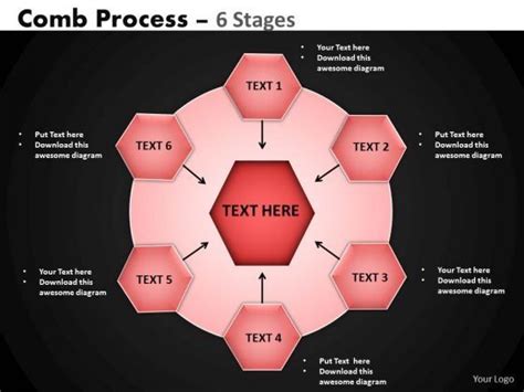 PowerPoint Design Editable Hub And Spokes Process Ppt Layout
