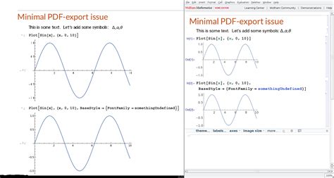 Export Mathematica 1041 Broken Fonts When Saving As Pdf