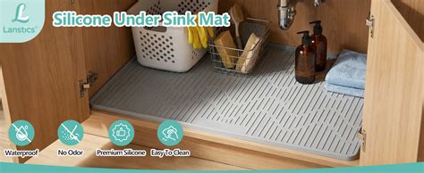 24 X 24 Under Sink Mat For Kitchen Lanstics Under Sink