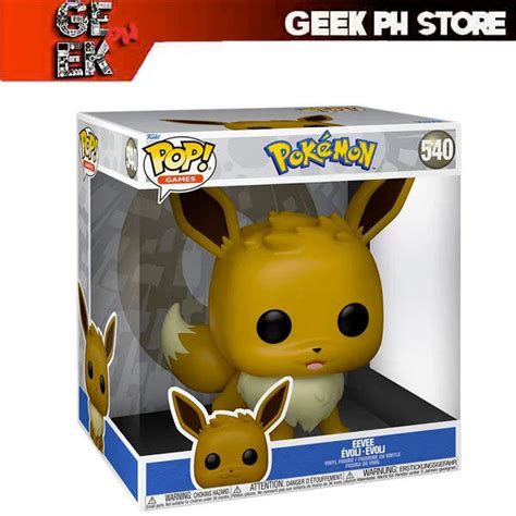Funko Pop Jumbo Pokemon Eevee Emea Sold By Geek Ph Lazada Ph