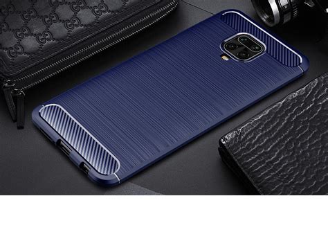 Xiaomi Redmi Note S Note Pro Geborsteld TPU Hoesje Blauw GSMpunt Nl