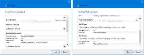 Run Bsod Error Troubleshooter In Windows 10 Tutorials