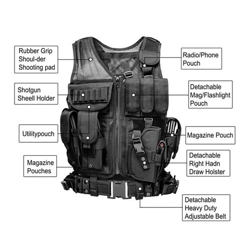 China Multi Functional Law Enforcement Combat Tactical Mesh Vest