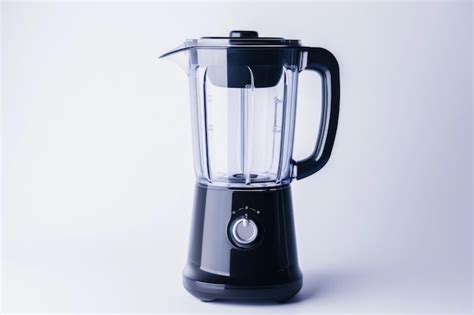 Premium Photo Empty Electric Blender On White Background Blender