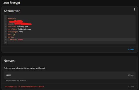 Lets Encrypt Does Not Use Port Given In Configuration Not 80 · Issue 2805 · Home Assistant